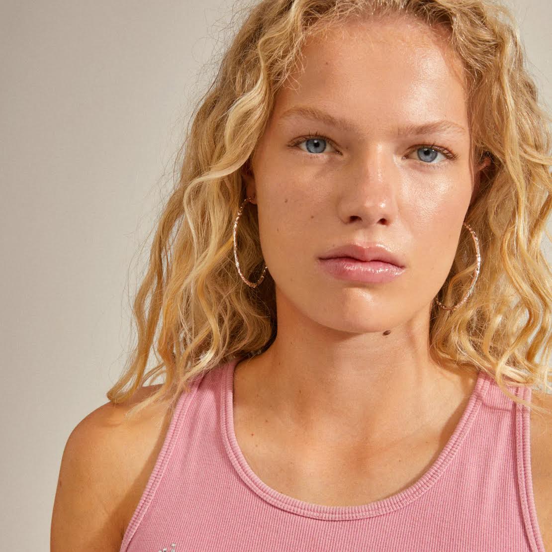 SUN anneaux large recyclé - plaqué argent | Maison B